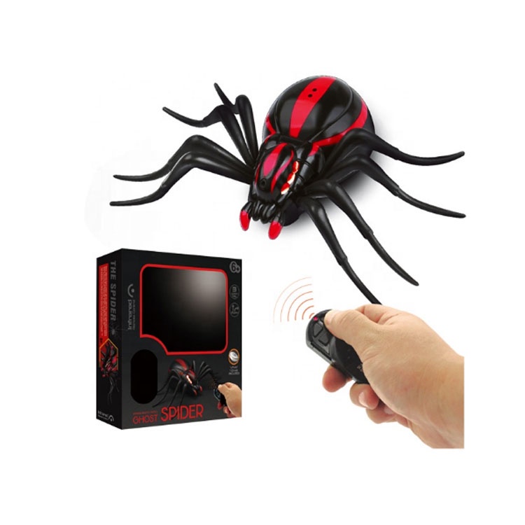 Jual Mainan RC Ghost Spider Laba Laba / Mainan Pranks Laba-Laba Spider ...