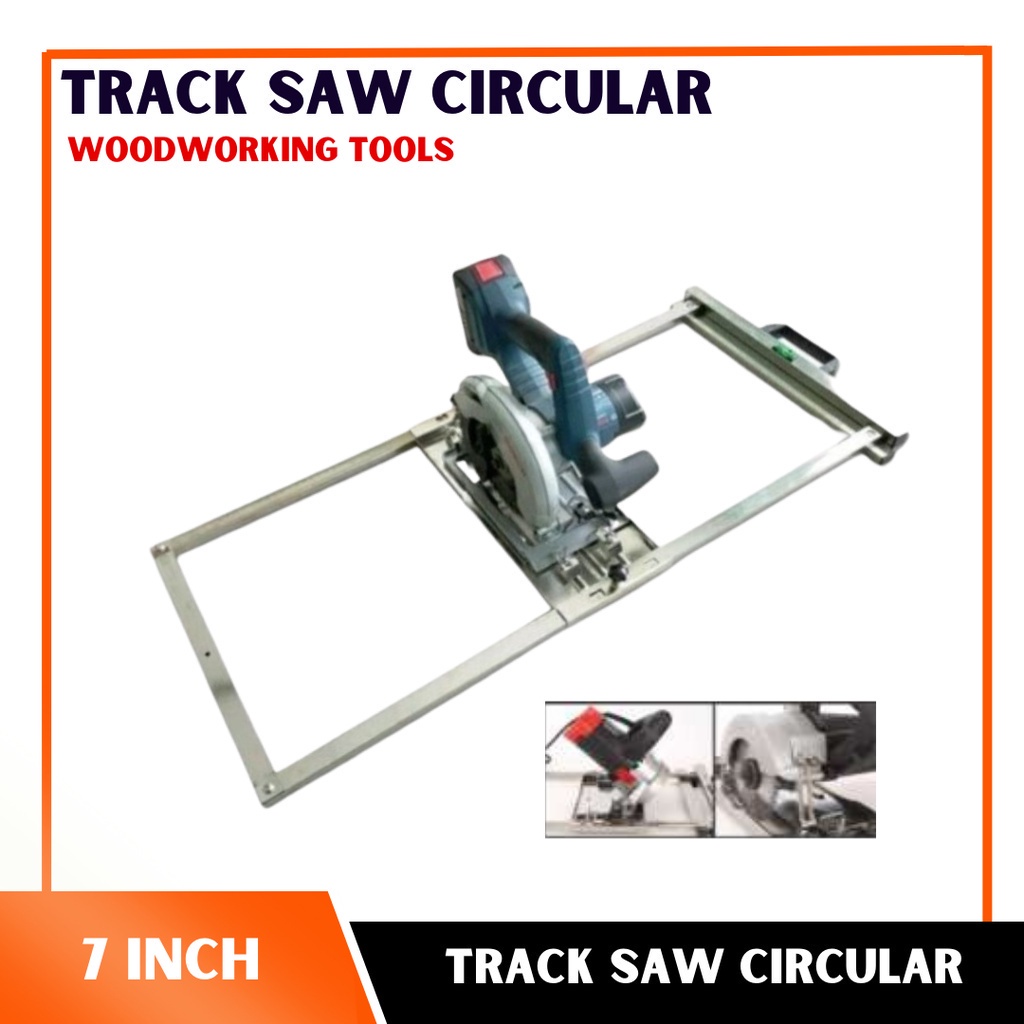 Jual Tracksaw Frame Multi Cutting BITEC 7Inch Track Saw Jig Circular ...
