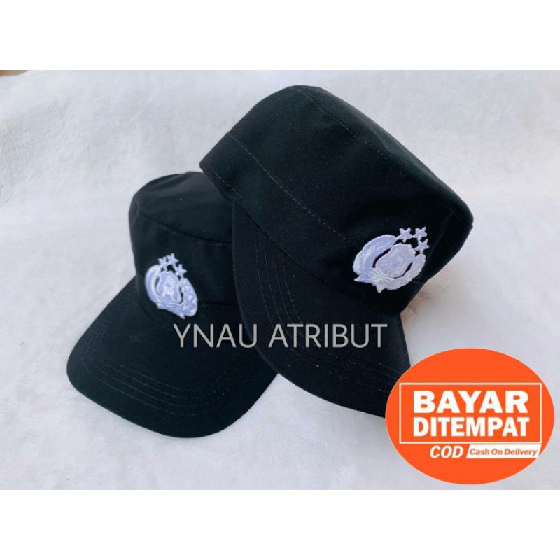 Jual COD Pilkep / Field Cap / Topi Komando Bintara Polri | Shopee Indonesia