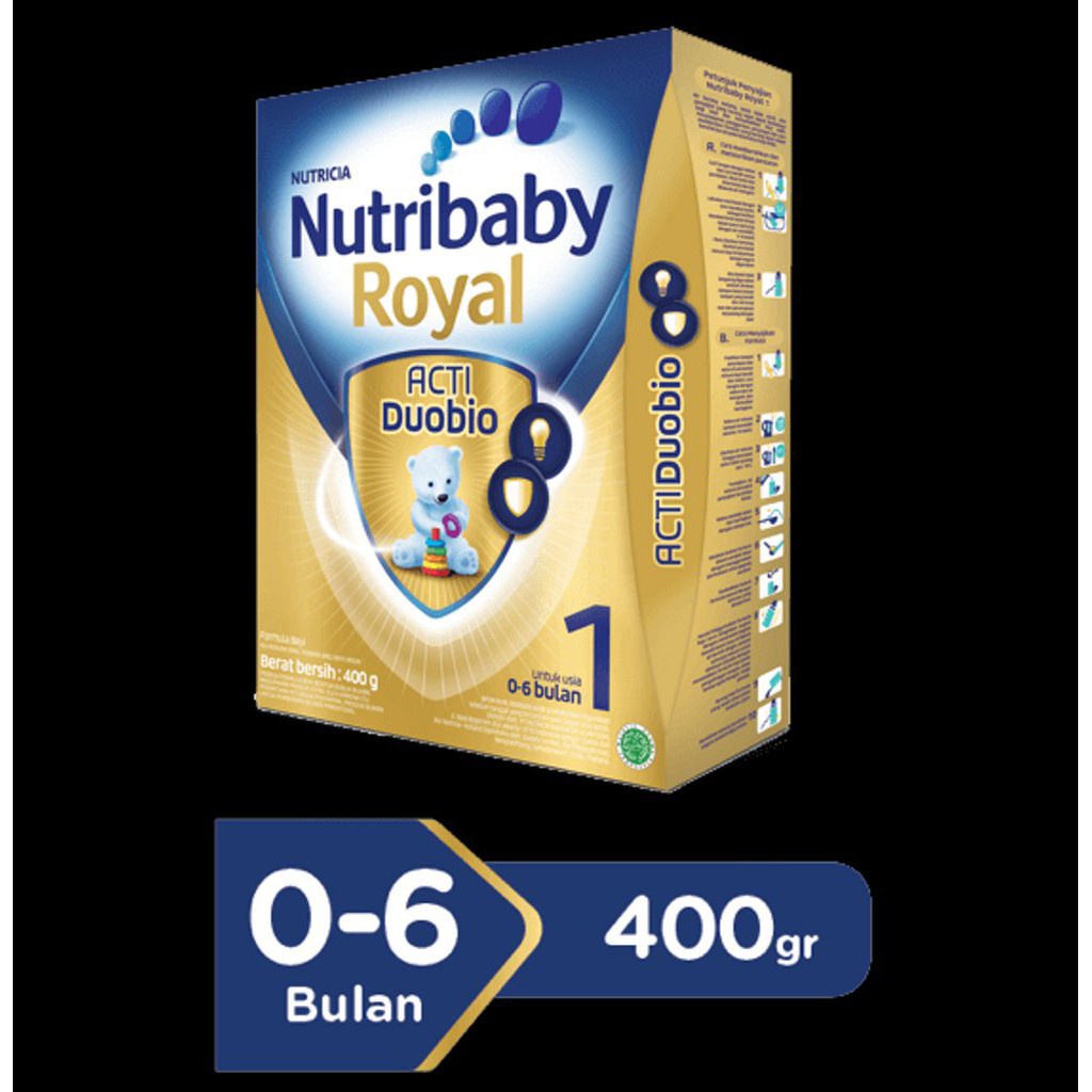 Jual Susu Formula Bayi Nutribaby 1 Royal 400gr | Shopee Indonesia