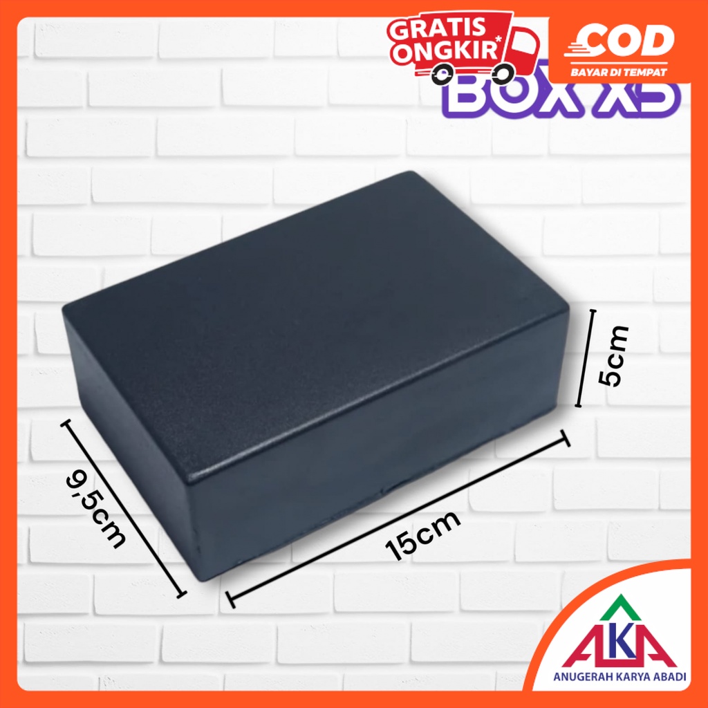 Jual Box / Kotak / Casing Plastik Kit Rangkaian Komponen Elektronik DIY ...