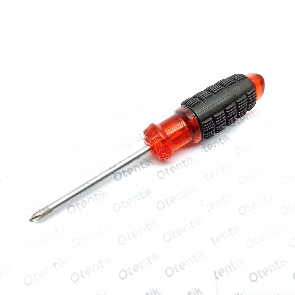 Jual OBENG PLUS GAGANG KARET 4" - MAGNETIC PHILIPS SCREWDRIVER 6MM X ...
