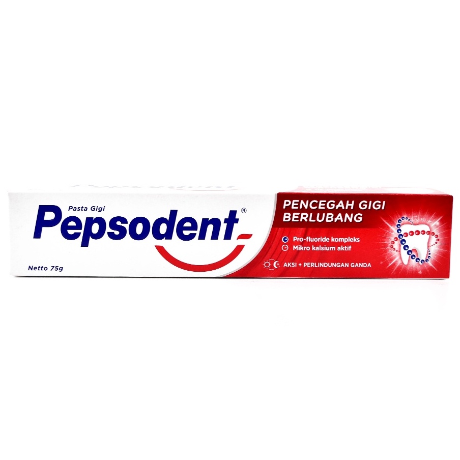 Jual PEPSODENT PASTA GIGI 75 gr WHITENING SENSITIVE EXPERT MERAH HERBAL ...