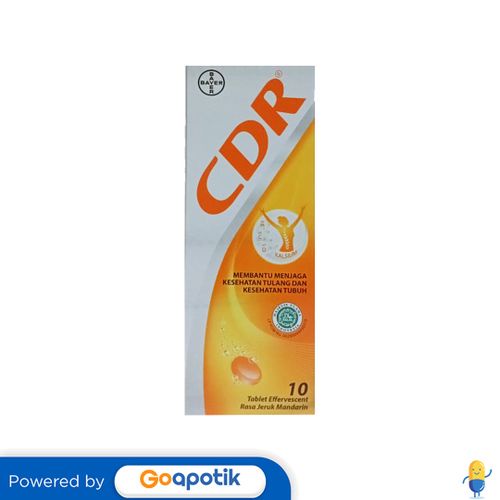 Jual Cdr Rasa Jeruk Mandarin Tube 10 Tablet | Shopee Indonesia