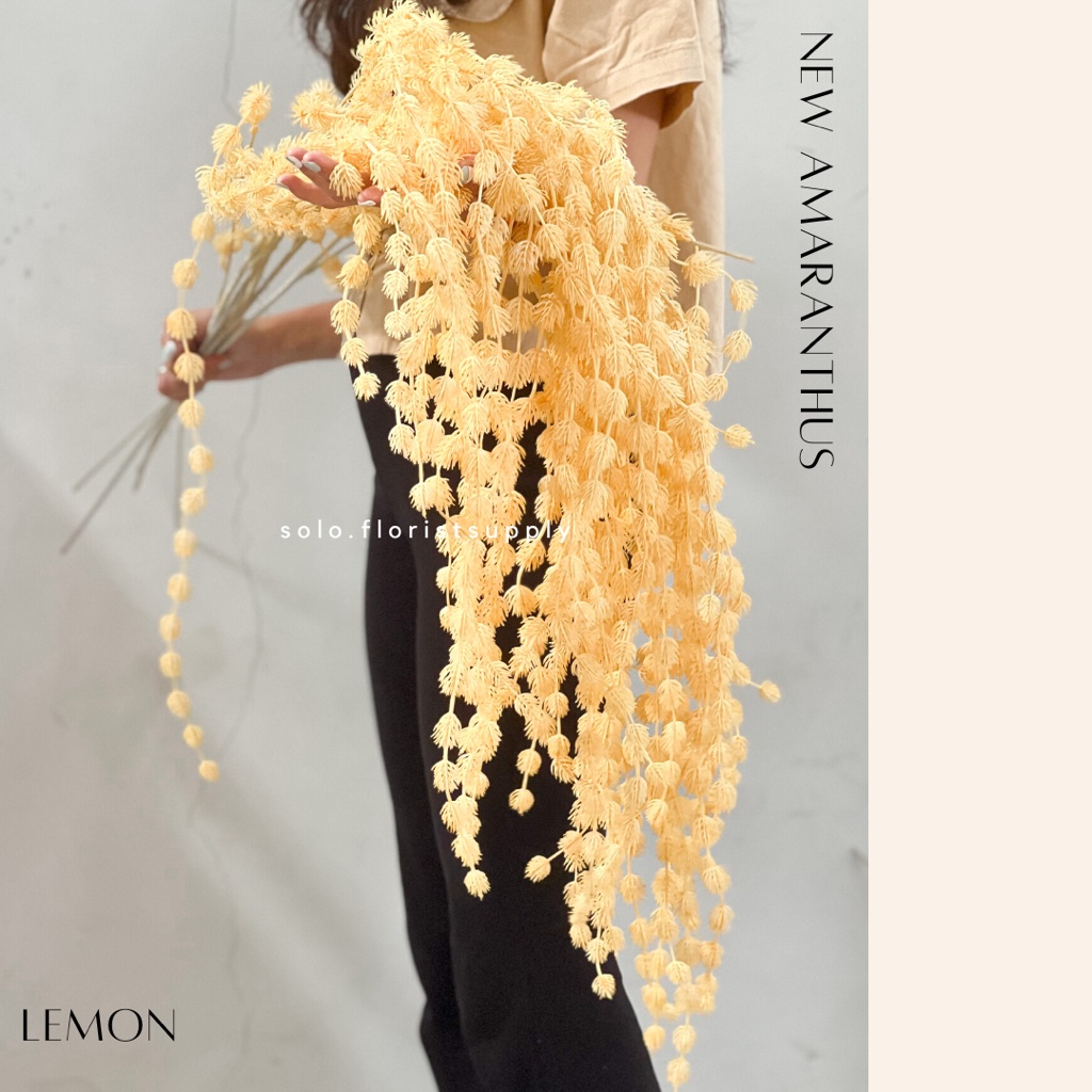Jual BUNGA NEW AMARANTHUS ARTIFICIAL hiasan Pernikahan Dekorasi Wedding ...