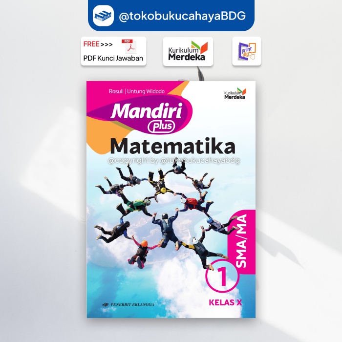 Jual MANDIRI PLUS MATEMATIKA SMA/MA KELAS 10 11 12 ERLANGGA KURIKULUM MERDEKA ORIGINAL! BEST ...