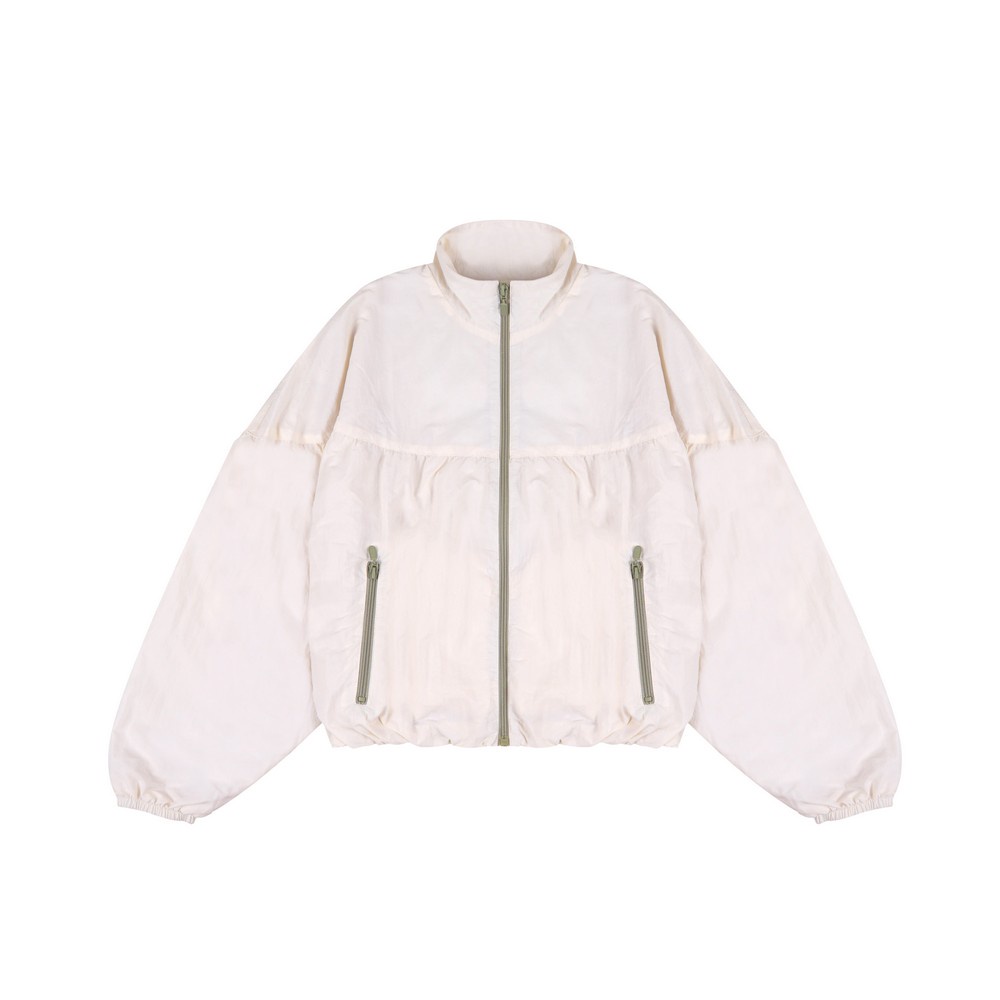 Jual 3Second Jaket Wanita Parasut Mid Cropped Jacket Sporty Parachute ...