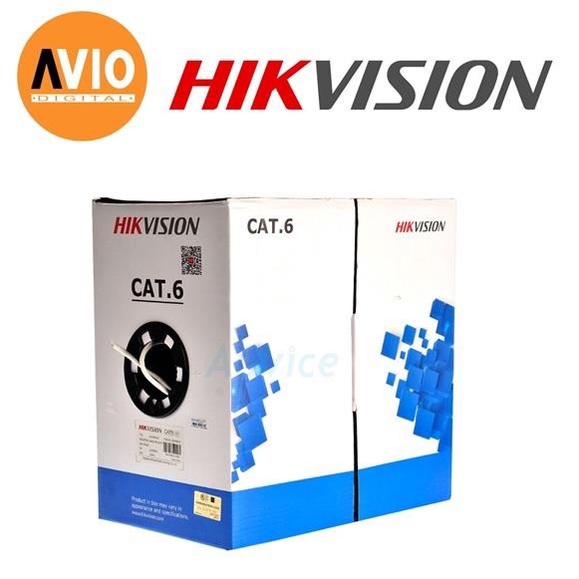 Jual Kabel LAN 50M Cat6 50Meter Hikvision UTP RJ45 Cable 50 Meter ...