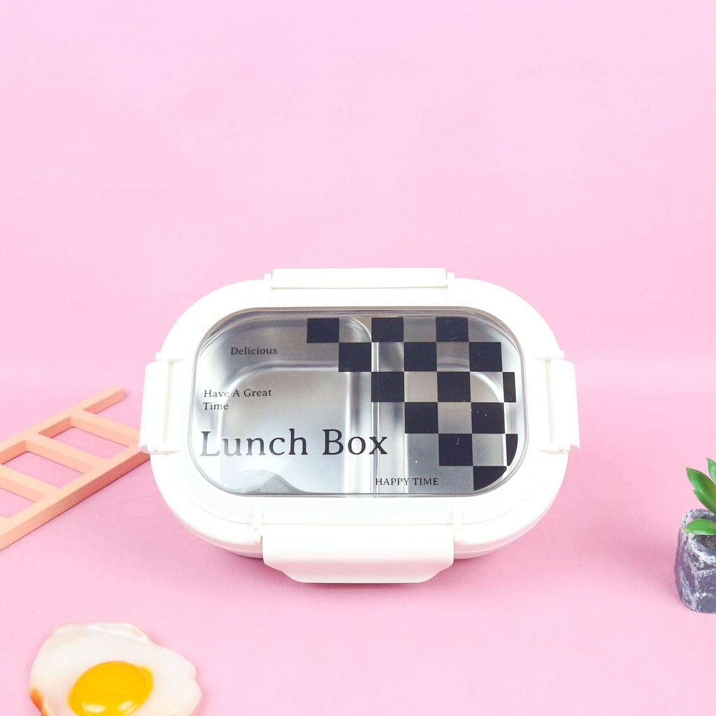 Jual DV - Lunch Box 2 Sekat 4 Lock 8084 | Shopee Indonesia