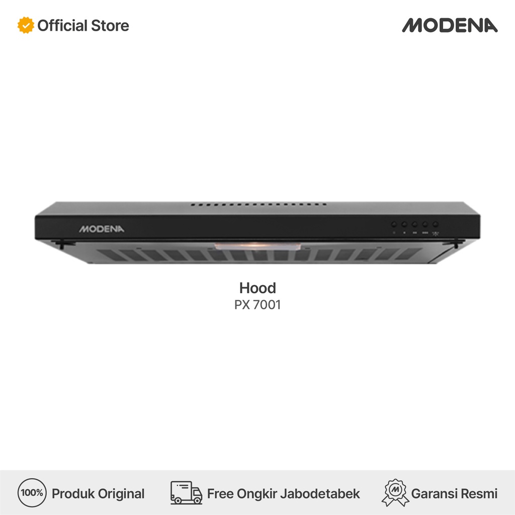 Jual Cooker Hood Modena PX 7001 / Slim Hood Modena PX7001 70cm | Shopee ...