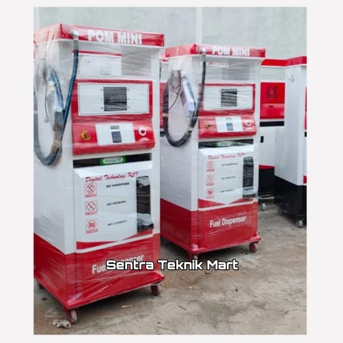 Jual Set Pom Mini Tinggal Pakai Pompa Bensin Eceran Digital 1 Nozzle ...