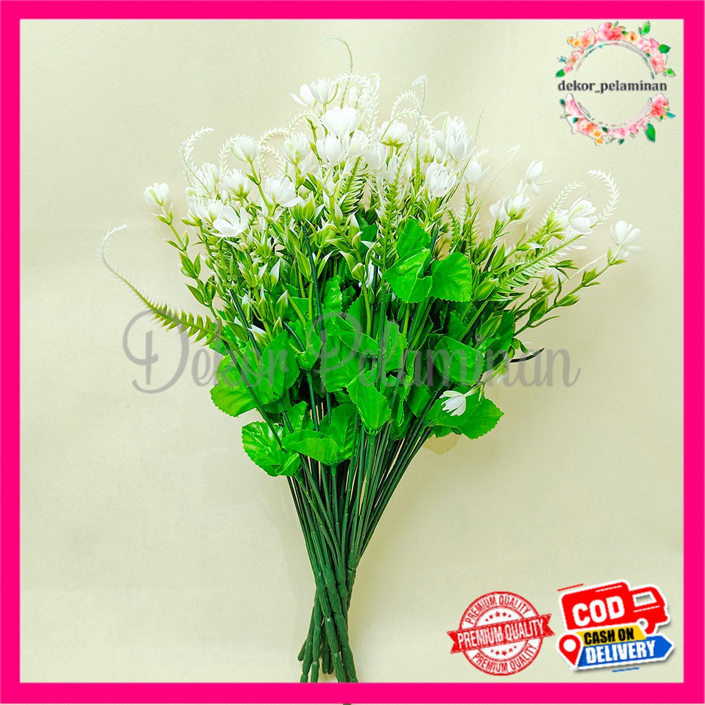Jual 1LSN TANGKAI MOTIF BUNGA CABANG 7 COD - TUSUKAN BUNGA ARTIFICIAL ...