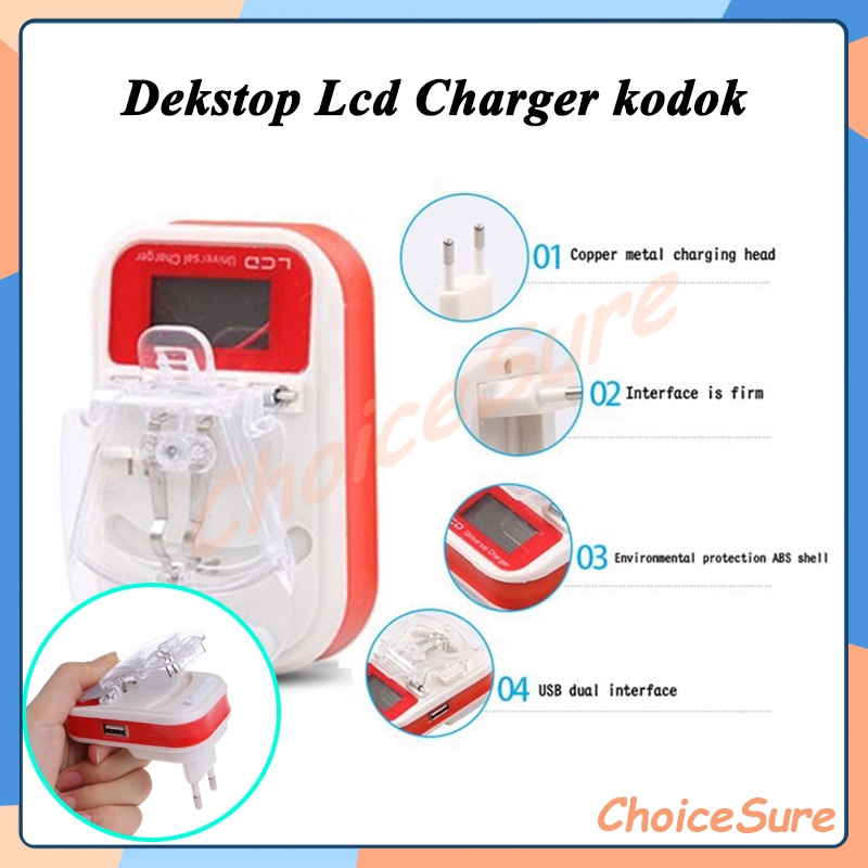Jual Dekstop LCD Charger Kodok / Charger Kodok LCD Kaki Panjang Lipet ...