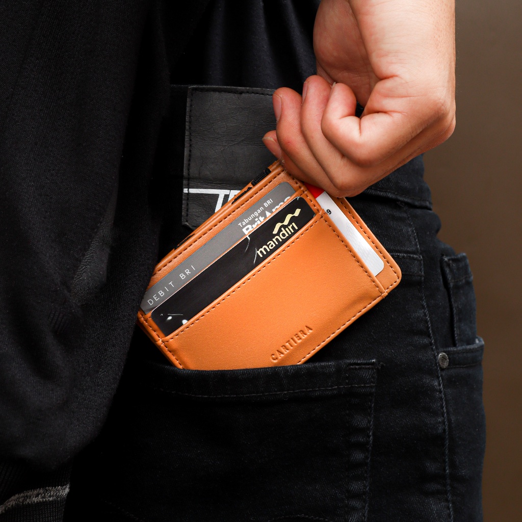 Jual Dompet Premium Cartiera Gala Wallet Dompet Kartu Dan Uang Lipat ...