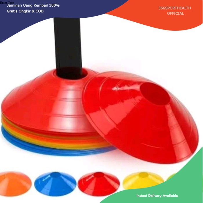 Jual [366SH] CONE MANGKOK MARKER TEMPAT LAPANGAN SPORT CONES LATIHAN ...