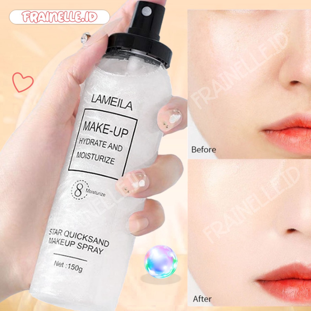 Jual LAMEILA Setting Spray Make Up Hydrate and Moisturizing (150ML) | Shopee Indonesia