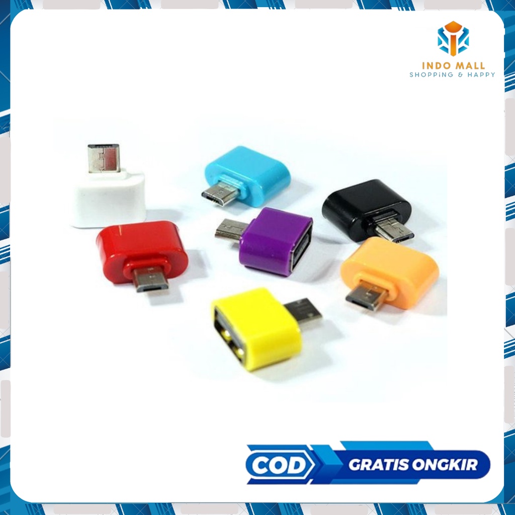 Jual Micro USB Konektor On The Go OTG mini USB to Micro USB OTG Non ...
