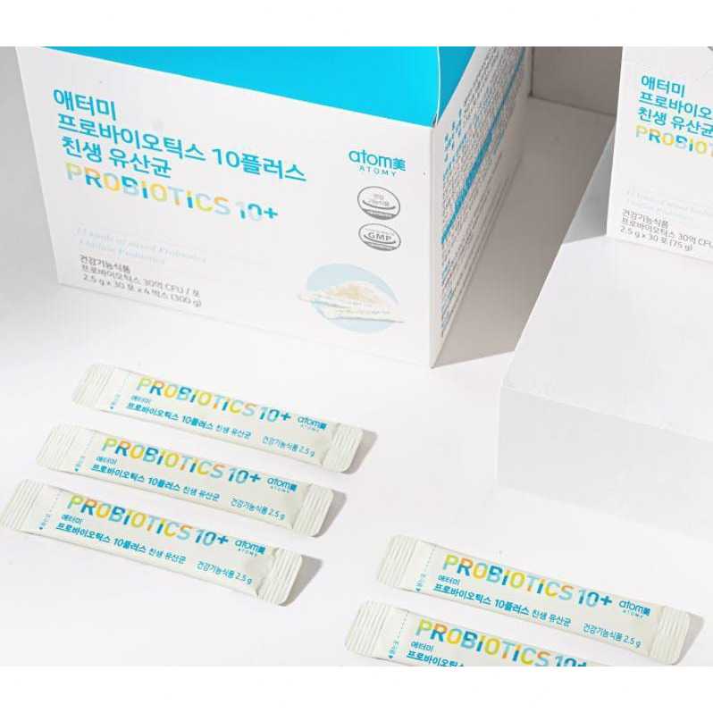 Jual PROBIOTIK 10+ box besar isi 4box kecil = 120sachet Original ...