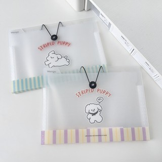 Jual Winzige Tas File A4 Lucu 8 Sekat Indeks Bahan Cute Puppy Document ...