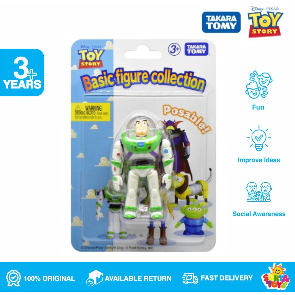 Jual Toy Story Buzz Lightyear Basic Figure Collection | Shopee Indonesia