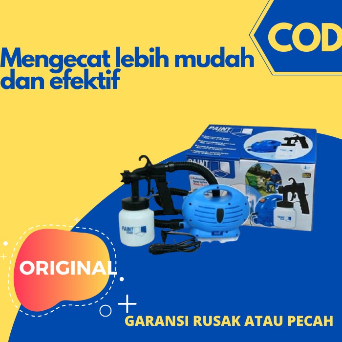 Jual kompresor mesin mini cat semprot tembok motor mobil dan furniture ...