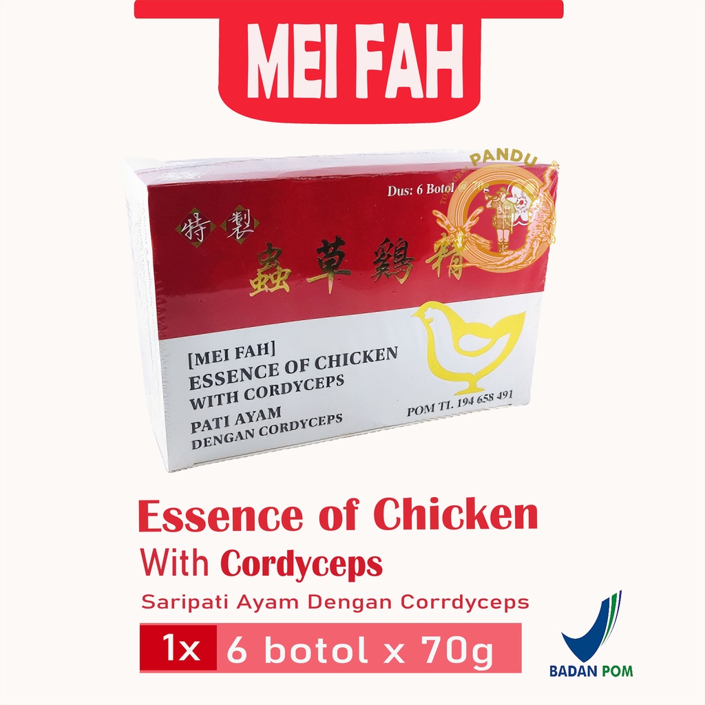Jual MEI FAH ESSENCE OF CHICKEN WITH CORDYCEPS / PATI AYAM DENGAN ...