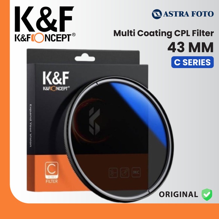 Jual KNF Concept 43mm Filter MC CPL Filter Multi Coating K&F Concept K&F | Shopee Indonesia