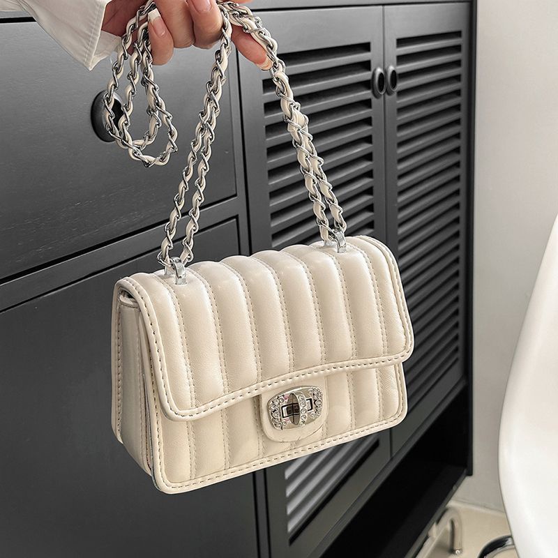Jual Single Shoulder Diagonal Straddle Bag Light Luxury Small Fragrant ...