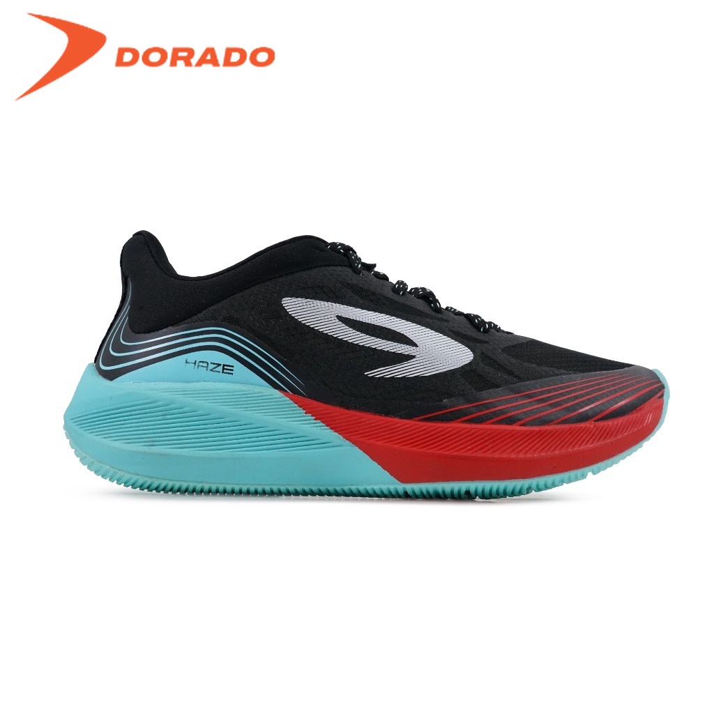 Jual 910 Nineten HAZE VISION 1.0 Sepatu Lari - Hitam/Biru Muda/Merah ...