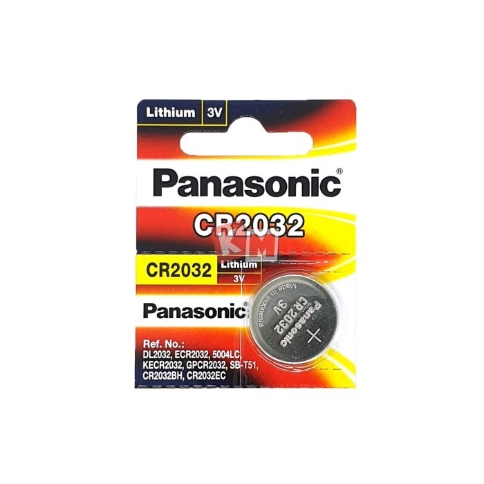 Jual Baterai Panasonic CR2032 CR-2032 3V Lithium Battery Jam Kancing | Shopee Indonesia