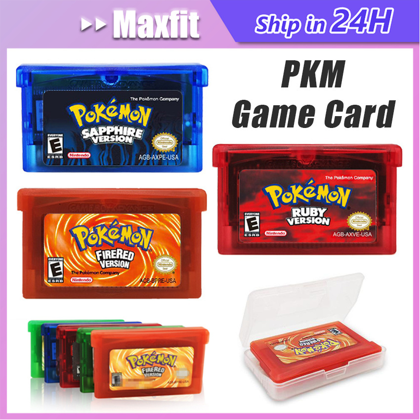 Jual Kaset Nintendo GBA Pokemon PKM Game Emerald Gameboy Advance Micro ...