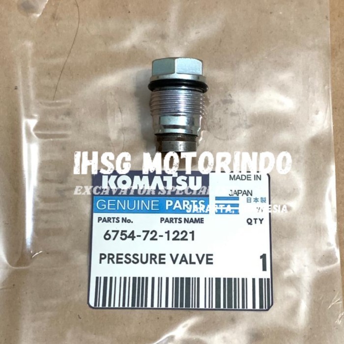 Jual 6754-72-1221 Limiter Valve Commonrail PC200-8 PC200 8 KomatsuGB ...