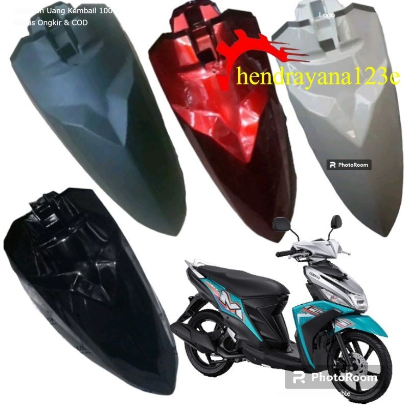 Jual Sepakbor Spakbor Depan MIO M3 MIO Z MIO 125 hitam doff putih merah ...