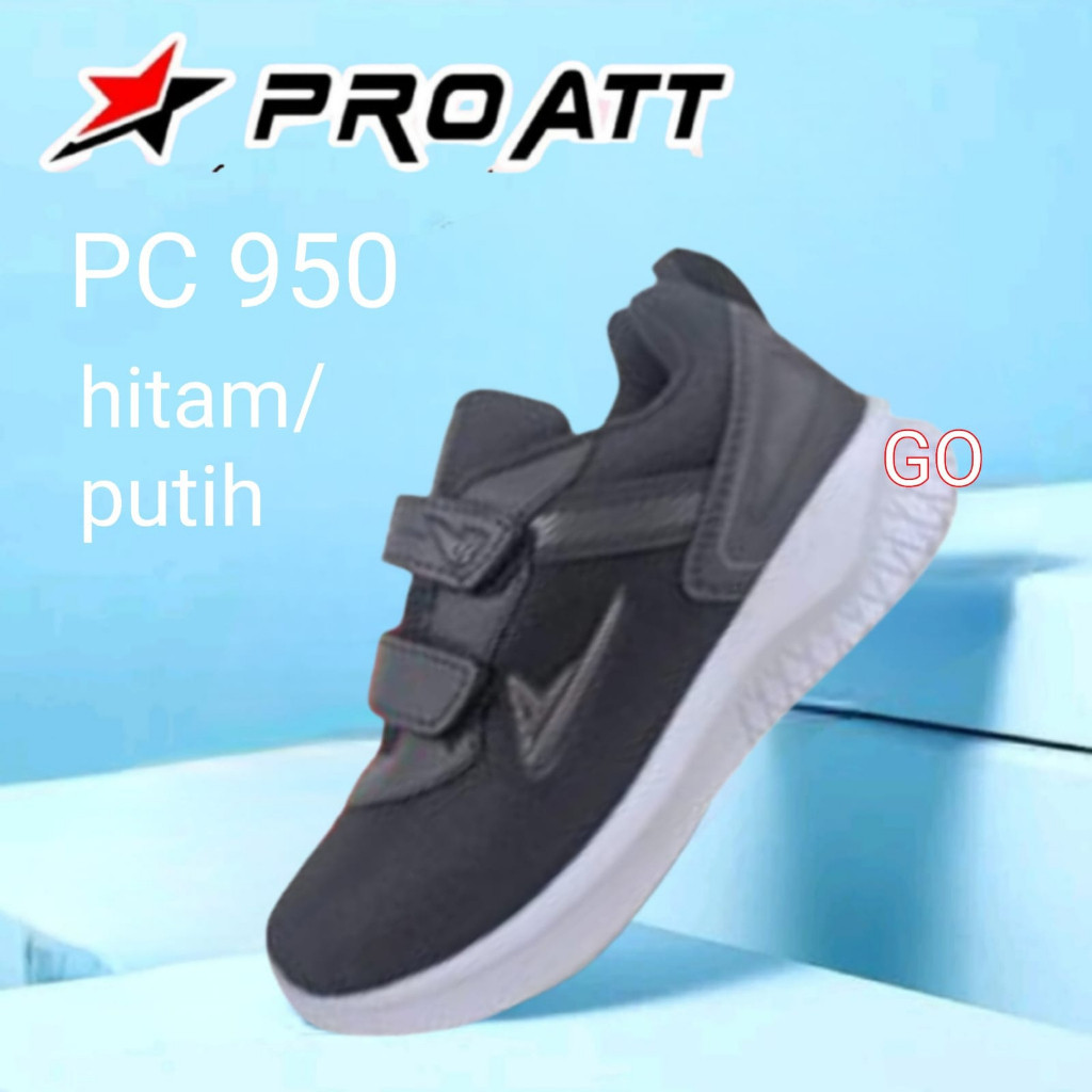 Jual gopro PRO ATT Sepatu PEREKAT sepatu sekolah hitam Sepatu PRO ATT PA/PC TEC OR MCL Sepatu ...