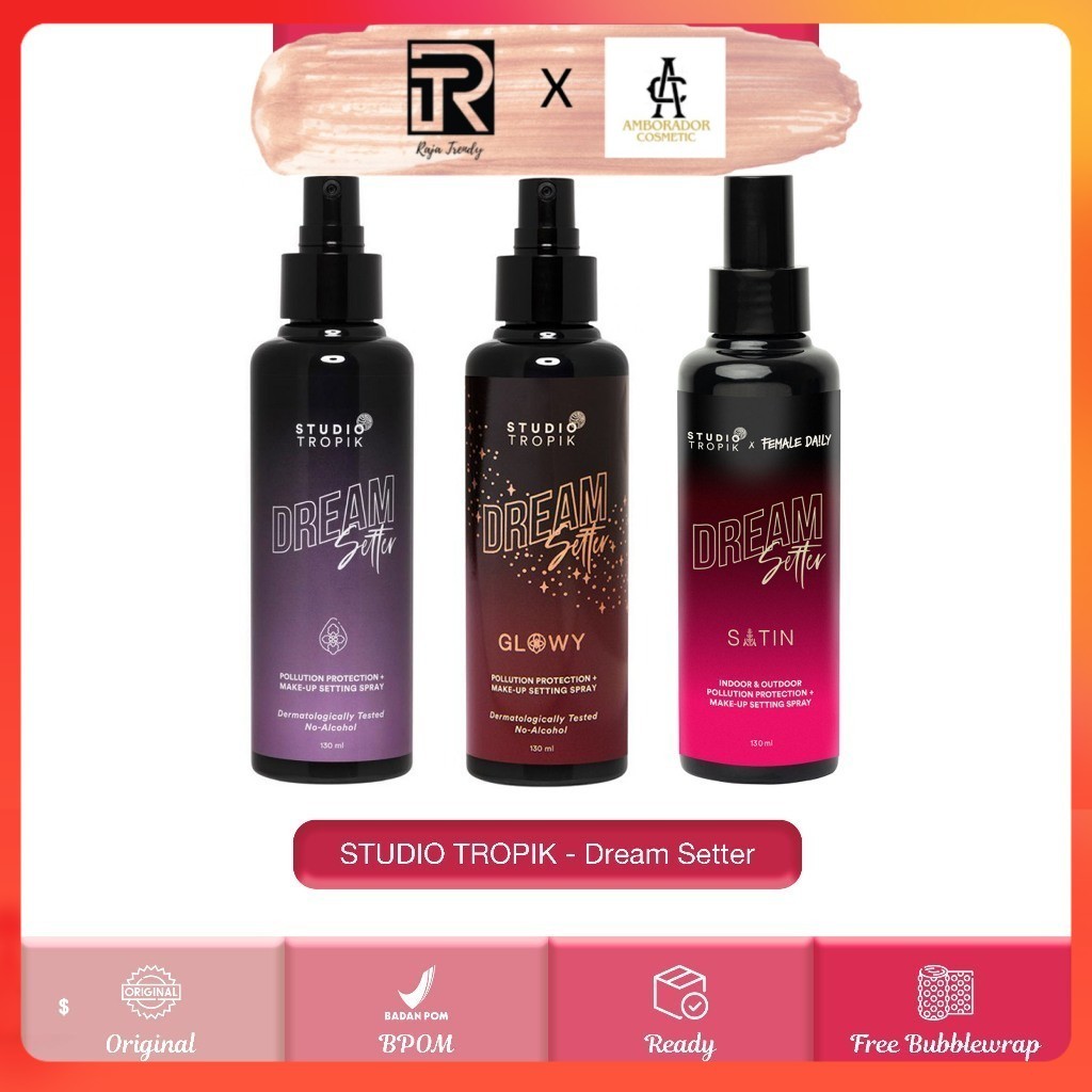 Jual STUDIO TROPIK - DREAMSETTER 2.0 POLLUTION PROTECTION MAKE-UP ...