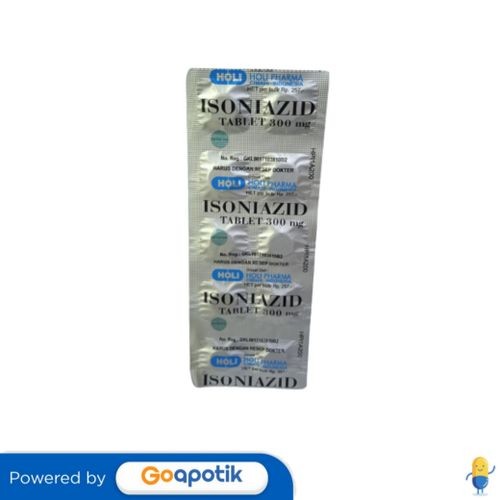 Jual Isoniazid Holi 300 Mg Strip 10 Tablet | Shopee Indonesia