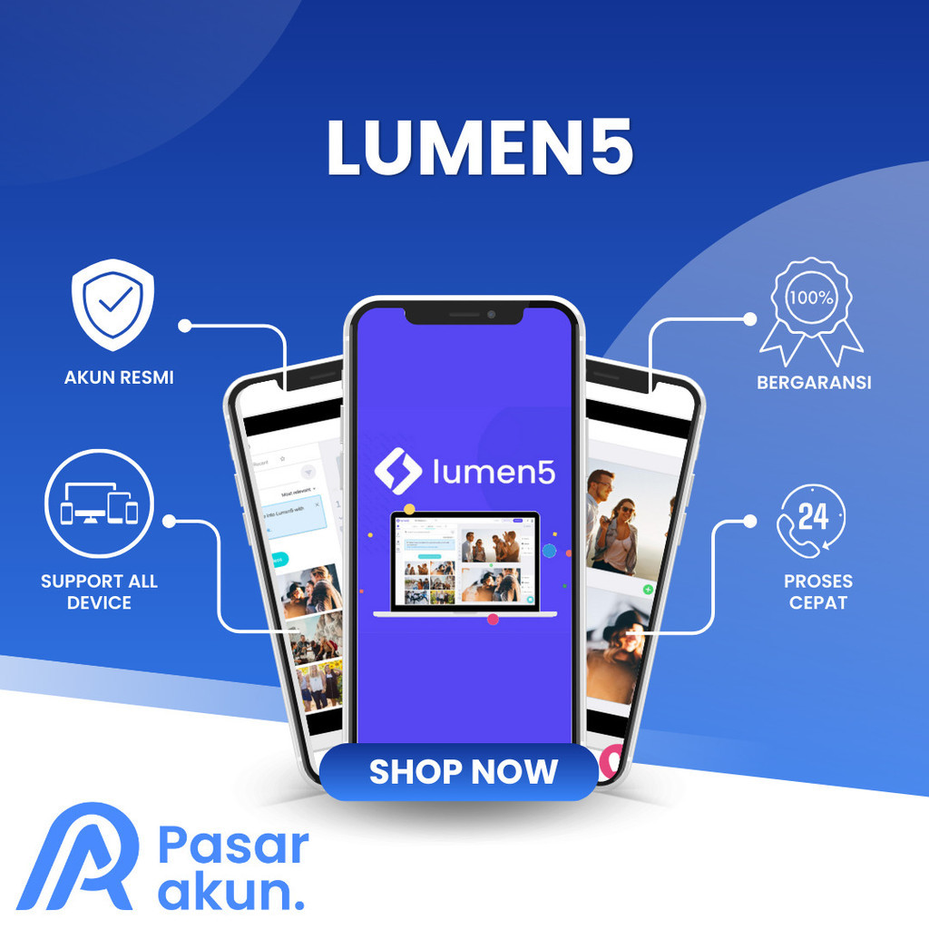 Jual Lumen5 Premium 1 Tahun Untuk Semua Device Garansi Full (Buka 24 Jam) | Shopee Indonesia