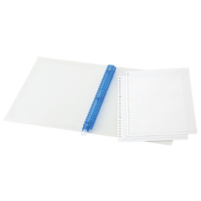 Jual Binder Adapt Slim Type Plastic Ring - A5 & B5 - B5 Blue | Shopee ...