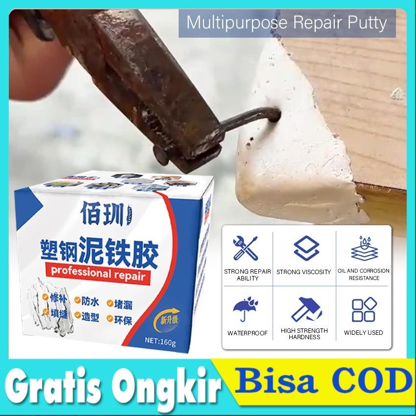 Jual Lem Epoxy Kuat Tahan Air & Panas - Perekat Besi/Logam/Keramik 5 ...