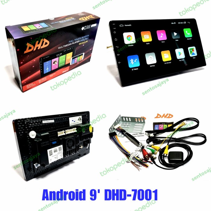Jual Head Unit Android 9 Inch DHD-7001 - Unit only | Shopee Indonesia