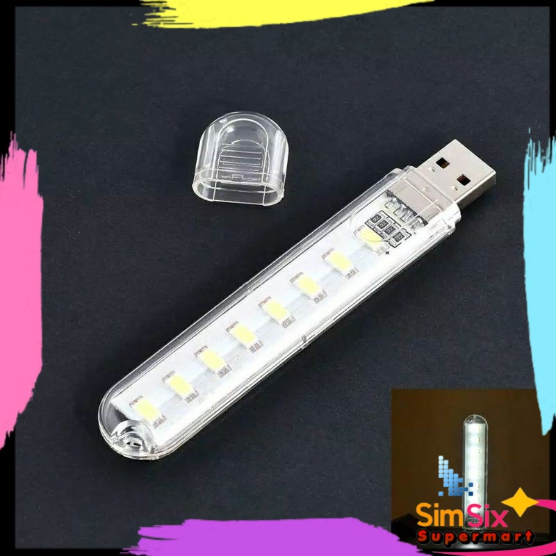 Jual Lampu USB LED Portabel Mini Lampu Buku 24 LED Lampu Malam Lampu Baca Putih Lampu LED ...