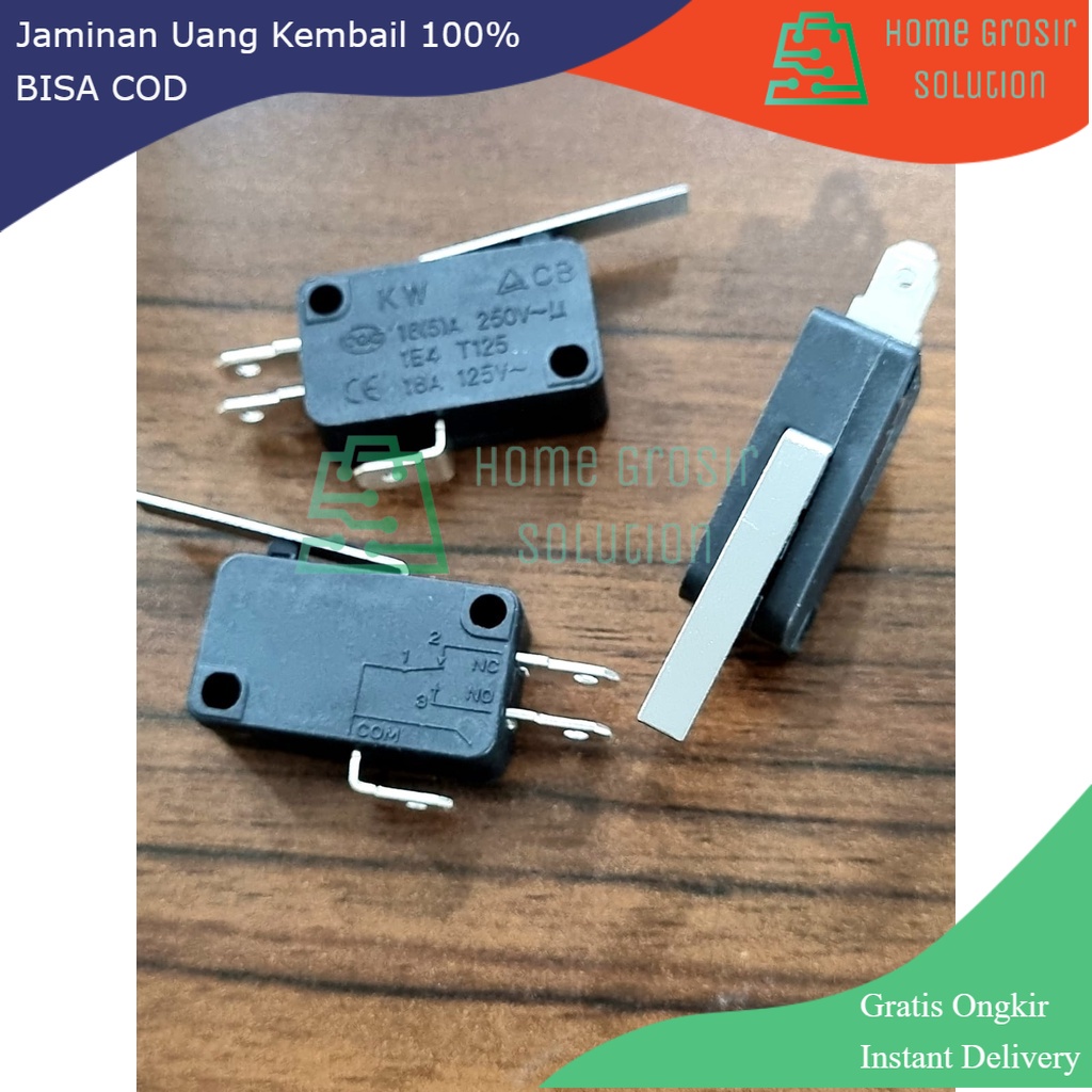 Jual Micro/Limit Switch +Plat Panjang Tanpa Roda | Shopee Indonesia