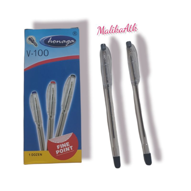 Jual HONAGA PULPEN V-100 PACK | Shopee Indonesia