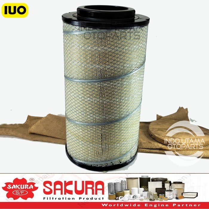 Jual Filter Udara Hino Ranger 500 FM 260 TI Saringan Udara Sakura A ...