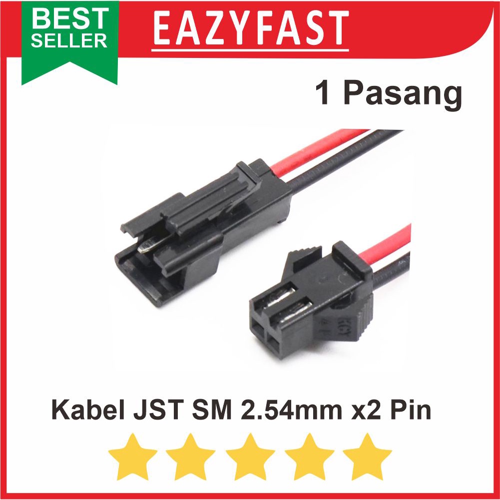 Jual Socket Kabel Terminal JST Connector Cable male female jantan ...