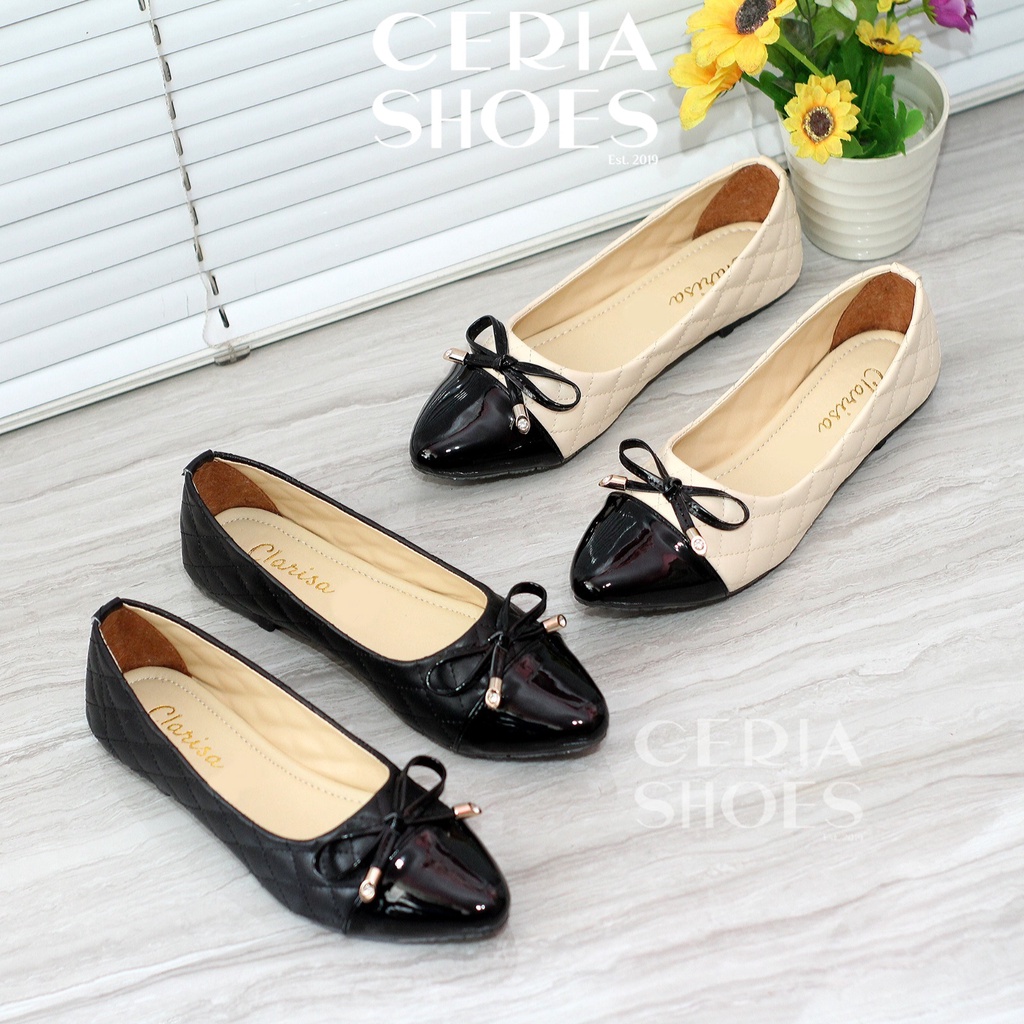 Jual Sepatu Wanita Flatshoes Tyra Sandal Balet Pita Casual BLT3 ...