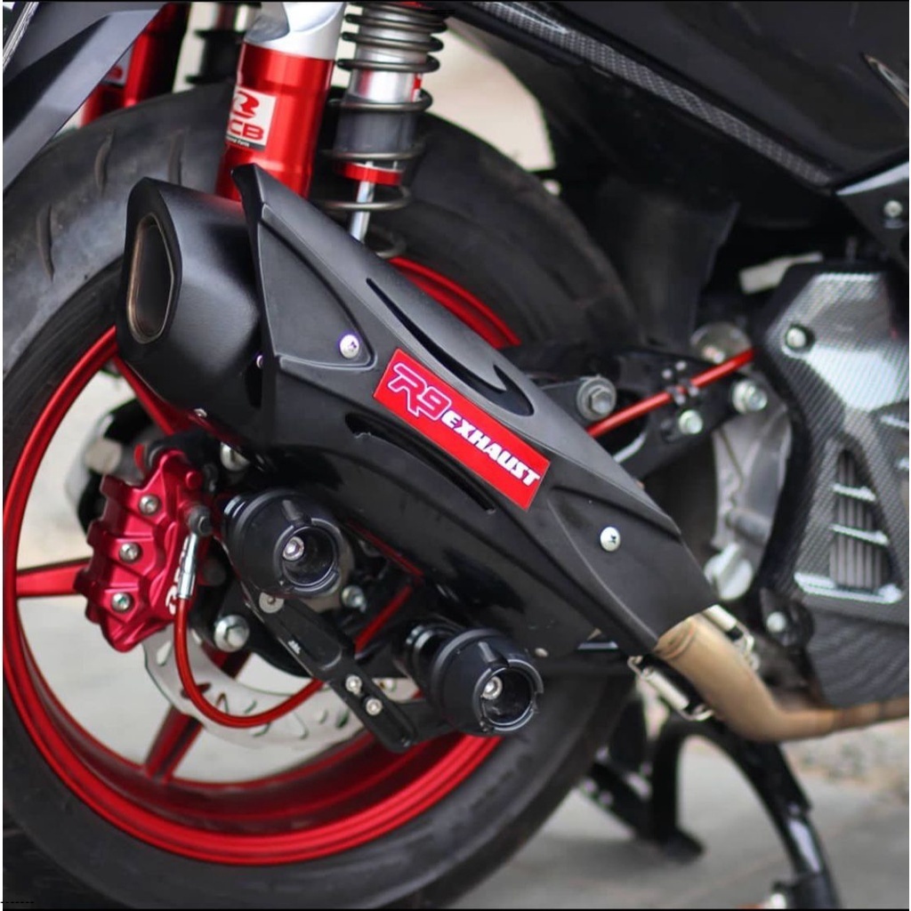 Jual Knalpot Racing R9 Misano Nmax New Nmax Old Aerox 155 Aerox new ...