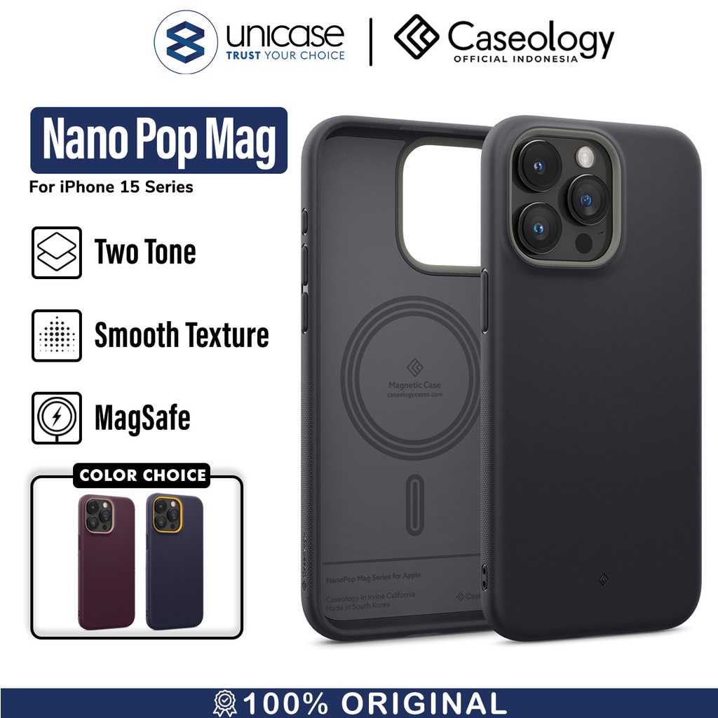 Jual Case iPhone 15 Pro Max Plus Caseology by Spigen Nano Pop MagSafe ...