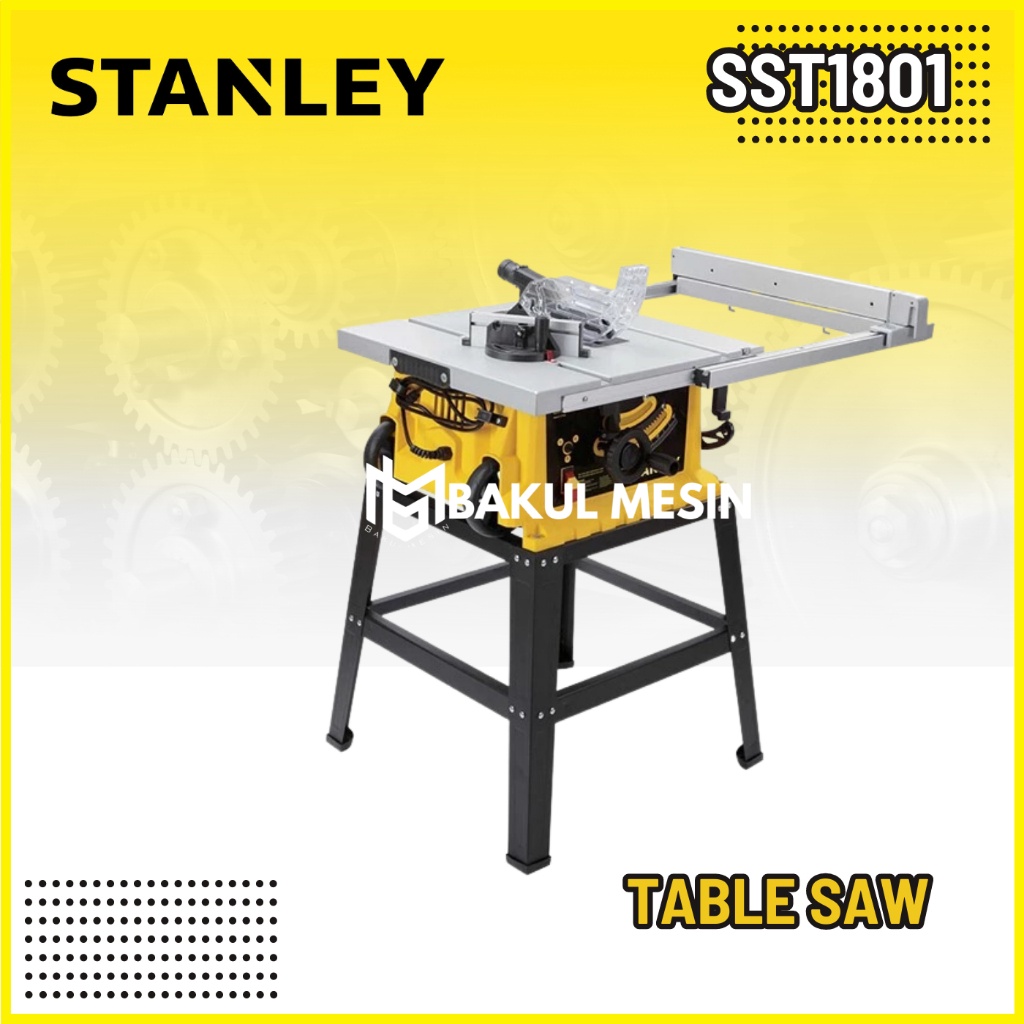Jual table Saw 10inch sst 1801 stanley sst1801 gergaji kayu meja ...
