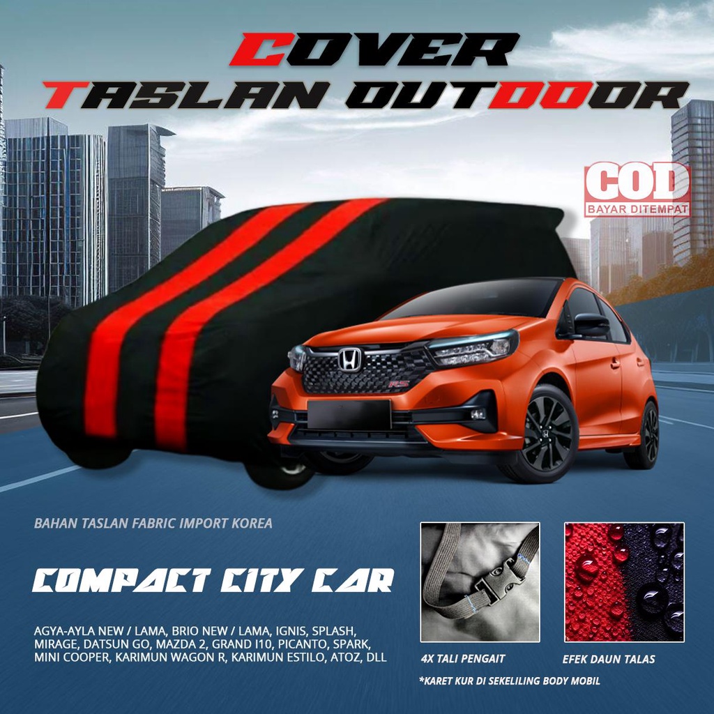 Jual Cover Mobil Kain Taslan All-in-One: Tahan Panas UV, Debu, dan ...